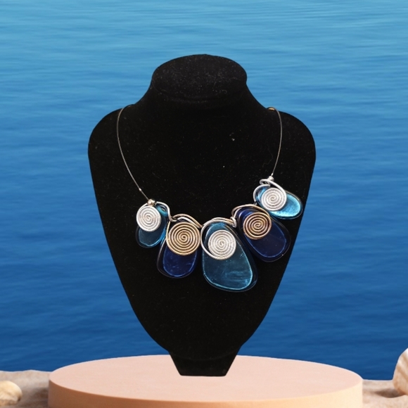 Handmade | Jewelry | Vintage Handmade Five Pebble Necklace | Poshmark